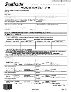 Fillable Online Account transfer form - E*Trade Fax Email Print - pdfFiller