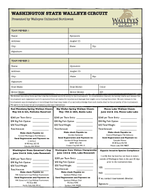 Fillable Online WSWC-Entry Form Fax Email Print - pdfFiller