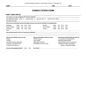 Fillable Online GENERAL INTAKE FORM Fax Email Print - pdfFiller