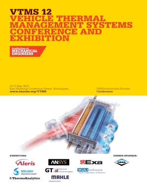 Fillable Online events imeche VEHICLE THERMAL - events imeche Fax Email ...