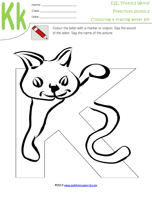 Fillable Online ESL Phonics World - Phonics Worksheets, Games ...