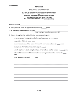 Fillable Online nrcc6 CCT Reference Form.doc - nrcc6 Fax Email Print ...