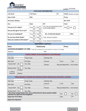 Fillable Online vcsa uci Grounds Reset Form Print Form Fax Email Print - pdfFiller