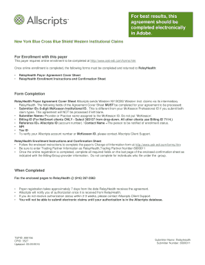 Fillable Online NY BCBS Western Inst. claims - Payerpath.com Fax Email ...