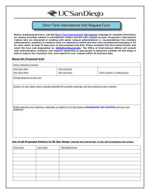 Fillable Online ia ucsd Before completing this form, visit the Short ...