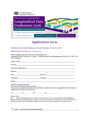 Fillable Online ncldconference2016 dss gov Longitudinal Data Conference ...