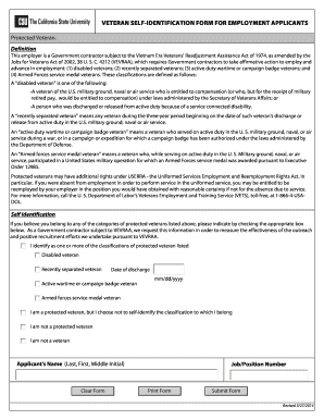 Fillable Online hrd csusb Applicant& Fax Email Print - pdfFiller