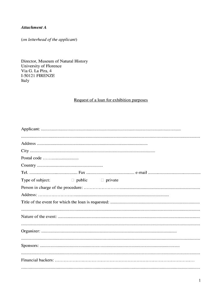 Fillable Online msn unifi (on letterhead of the applicant) - msn unifi ...