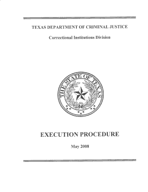 Fillable Online EXECUTION PROCEDURE Fax Email Print - pdfFiller