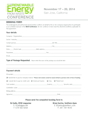 Fillable Online Energy RENEWABLE - REW Conference Fax Email Print ...