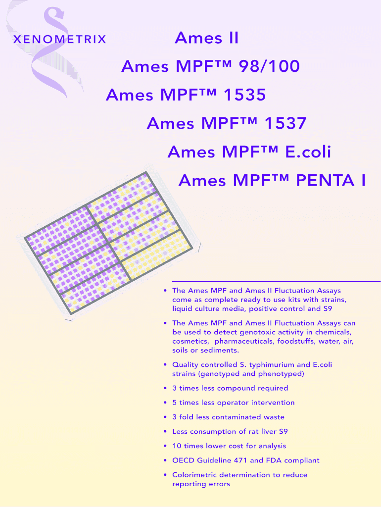 Fillable Online amestest Grafik Ames defdef - Ames Test - amestest Fax ...