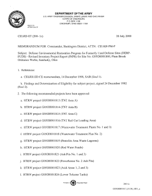 Fillable Online lrh-apps usace army MEMORANDUM FOR Commander - lrh-apps ...