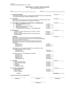 Fillable Online depedmisocc Annex A Enclosure to DepEd Order No ...