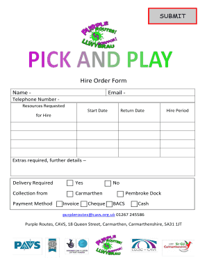 Fillable Online purpleroutes co Hire Order Form - purpleroutes.co.uk ...