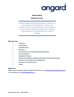 Fillable Online Angard Staffing Fax Email Print - pdfFiller