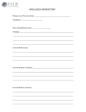 Fillable Online etchwellness Wellness Inventory.docx - etchwellness Fax ...