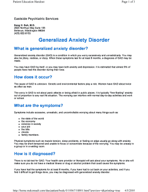 Fillable Online Patient Education Handout Fax Email Print - pdfFiller