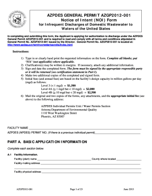 Fillable Online NPDES Form 2S Application - Data Entry. Application for ...