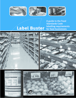 Fillable Online Label Buster Fax Email Print - pdfFiller