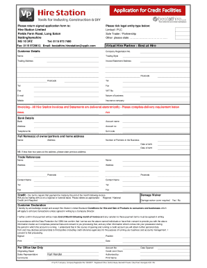 Fillable Online bestathire co Please return signed application form to ...