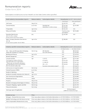 Fillable Online Australian Survey Prices and Order Form Fax Email Print ...
