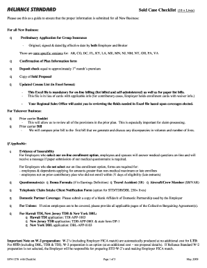 Fillable Online Confirmation of Plan - May b2009b with Checklist ...