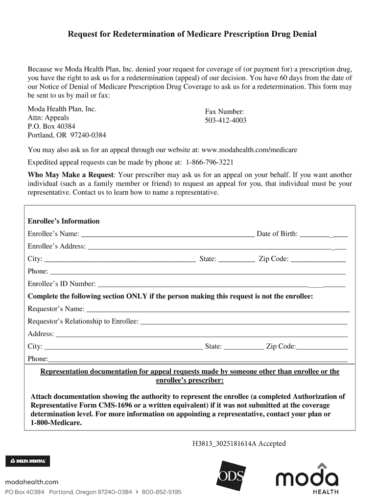 Fillable Online Type letter text here - Moda Health Fax Email Print ...