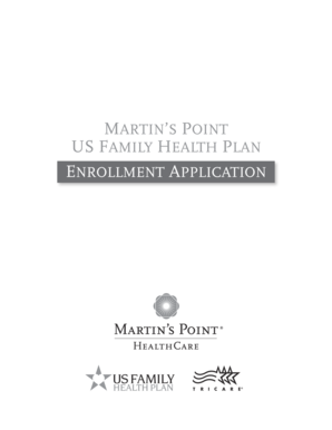 Fillable Online USFHP Enrollment Application - US Family Health Plan ...