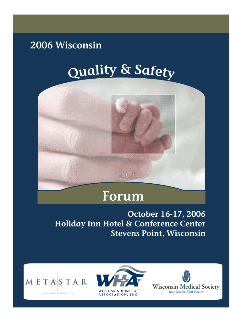 Fillable Online wha Registration - Wisconsin Hospital Association - wha ...