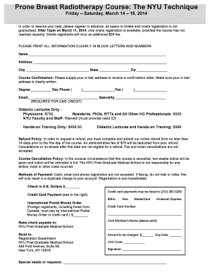 Fillable Online webdoc nyumc Prone Breast Registration Form.doc ...