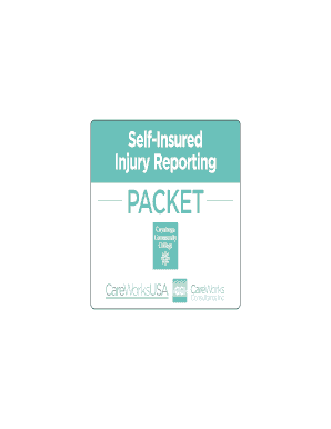 Fillable Online portal tri-c Self-Insured Injury Reporting Packet - my ...