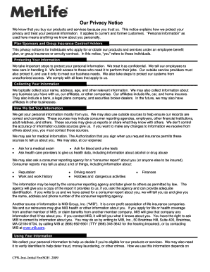 Fillable Online Print your application - MetLife Fax Email Print ...