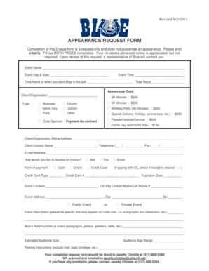 Fillable Online Revised 912011 Fax Email Print - pdfFiller