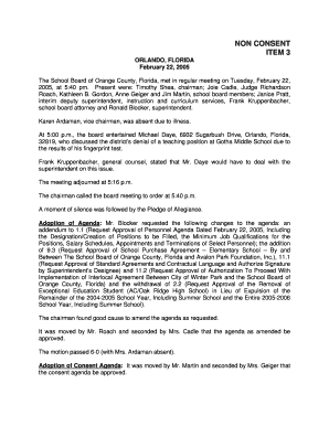 Fillable Online ocps NON CONSENT Fax Email Print - pdfFiller