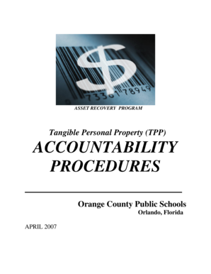 Fillable Online ocps Accountability procedures - Orange County Public Schools - ocps Fax Email ...