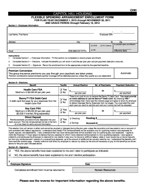 Fillable Online Fsa_enroll_form_2010.. - Instant Benefits Fax Email ...