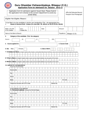 Ggu Offline Forms - Fill Online, Printable, Fillable, Blank | pdfFiller