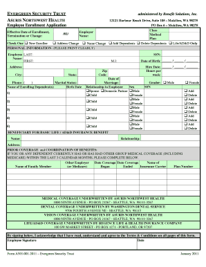 Fillable Online EST Employee Application 2011 - ANH - V2.doc Fax Email ...