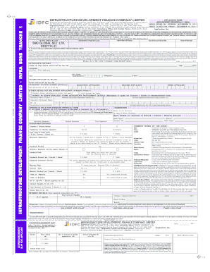 Fillable Online IDFC-APPLICATION FORM- ICICI Securities.p65 - SMC Trade ...