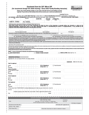 hdfc sipp form Fill Online, Printable, Fillable, Blank - pdfFiller