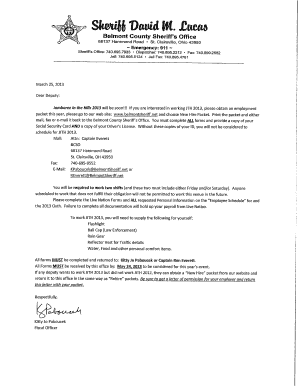 Fillable Online Dear Officer Fax Email Print - pdfFiller