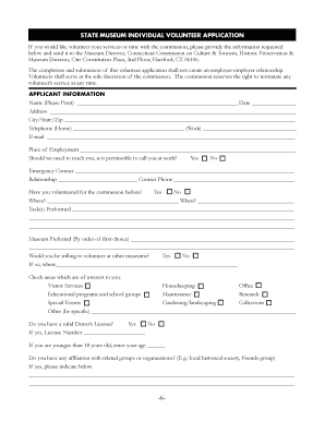 Fillable Online cultureandtourism Historic Preservation And Museum ...