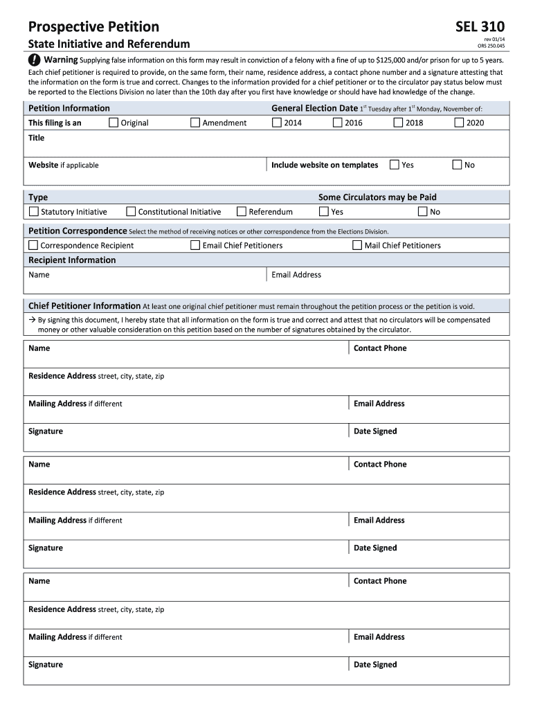 Fillable Online SEL 310 Fax Email Print - pdfFiller