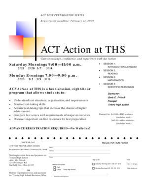 Fillable Online ths Download a registration form by clicking here ...