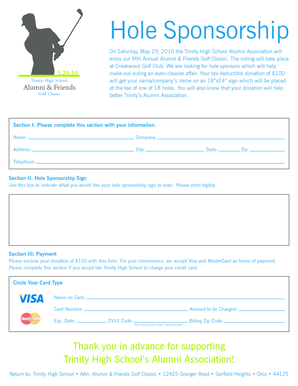 Fillable Online ths Trinity High School - ths Fax Email Print - pdfFiller