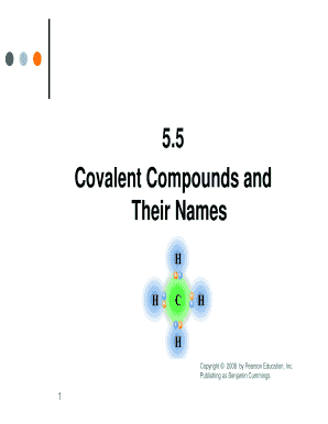 Fillable Online Chapter 4 Compounds and Their Bonds Fax Email Print ...