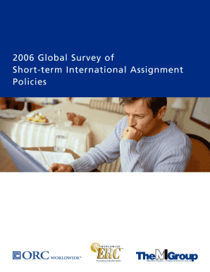 Fillable Online Short-term International Assignment Fax Email Print ...