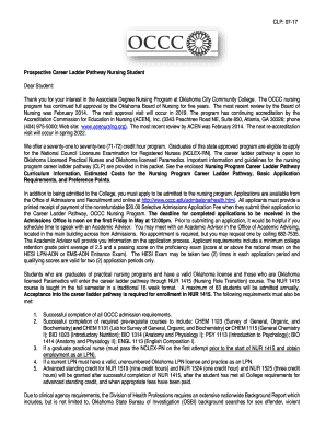 Occc Career Ladder Pathway - Fill Online, Printable, Fillable, Blank ...