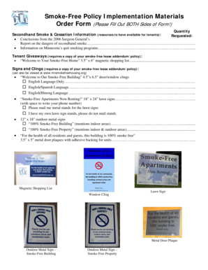 Fillable Online ansrmn LSF Materials Order Form - ansrmn Fax Email ...