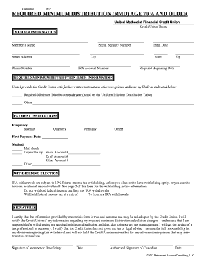 Fillable Online Traditional SEP REQUIRED MINIMUM DISTRIBUTION (RMD) AGE ...